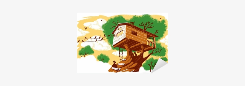 Treehouse Vector Transparent PNG - 400x400 - Free Download on NicePNG