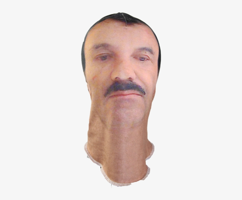 El Chapo Mask - El Chapo Head Transparent Transparent PNG - 378x600 ...