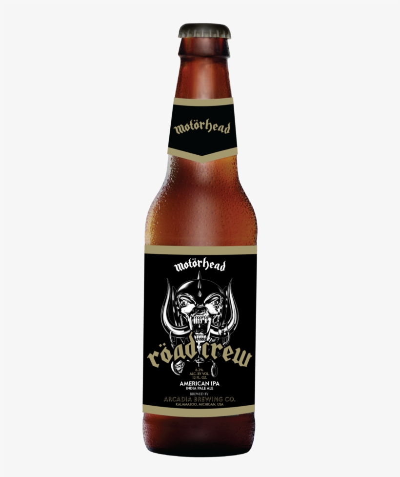 Aa Röad Crew 12oz Bottle - Motorhead Road Crew Beer Transparent PNG ...