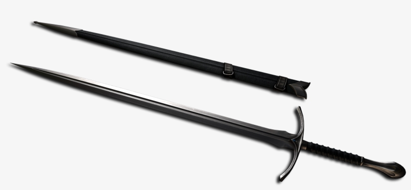 Stygian Iron Sword - 스카이 림 반지 의 제왕 무기 Transparent PNG - 2000x933 - Free ...