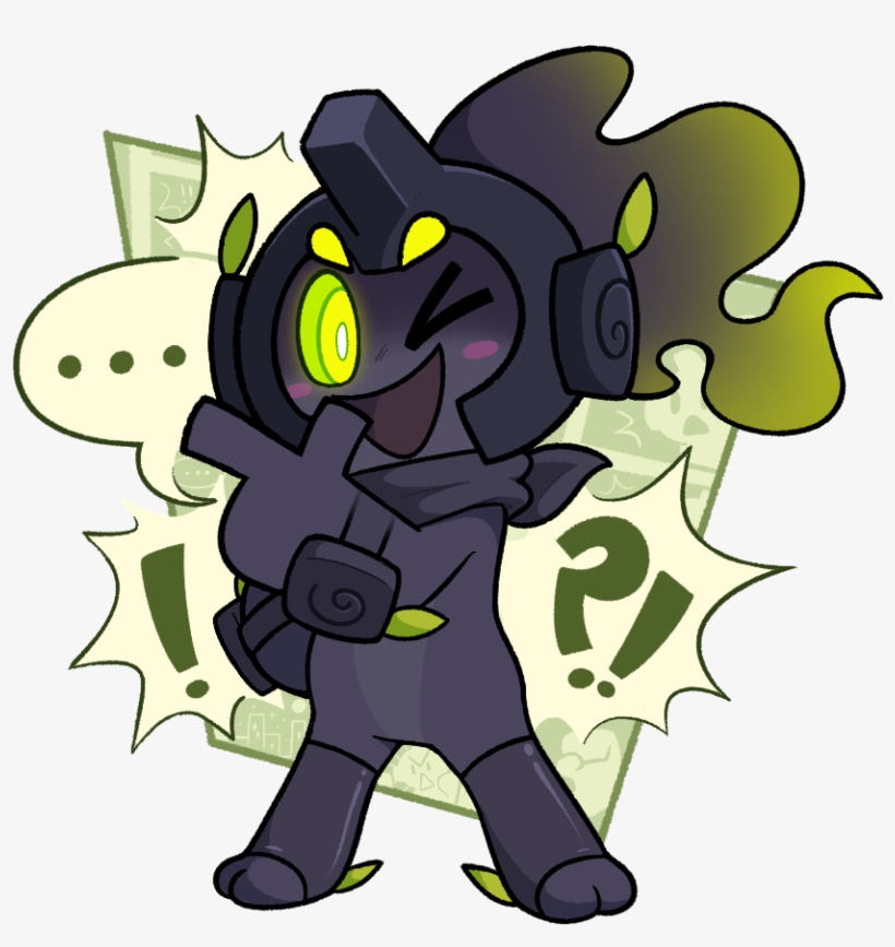 Commission For @at7outof10 Of Their Cute Marshadow - Cartoon ...