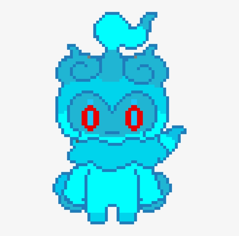 Water Marshadow - Marshadow Pixel Art Transparent PNG - 490x810 - Free ...