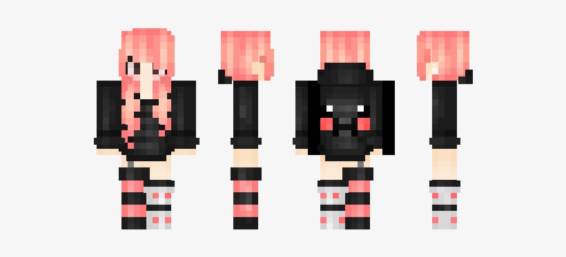 Minecraft Skin Marshadow - Video Game Transparent PNG - 600x348 - Free ...