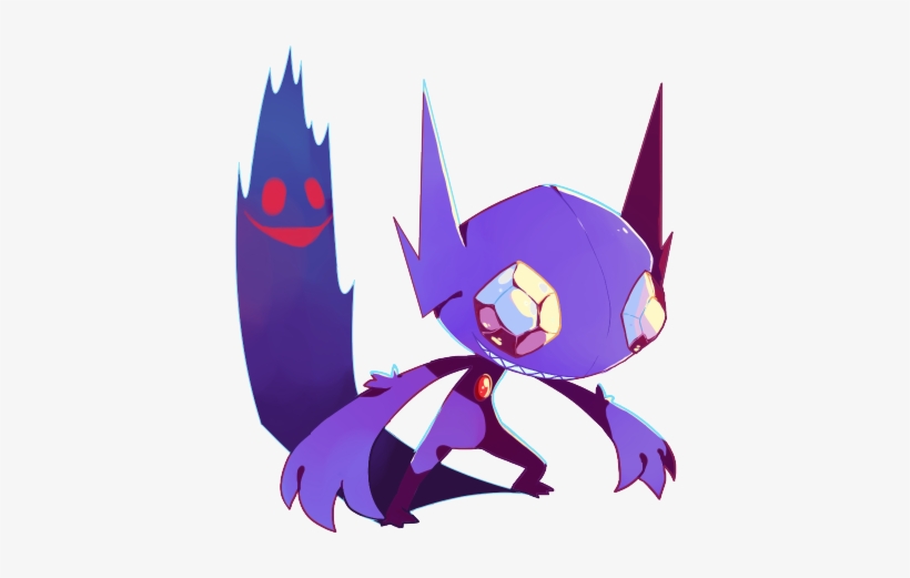 Pokemon Sableye Redriceart Pokeddexy - Sableye Pokemon Pin Transparent ...
