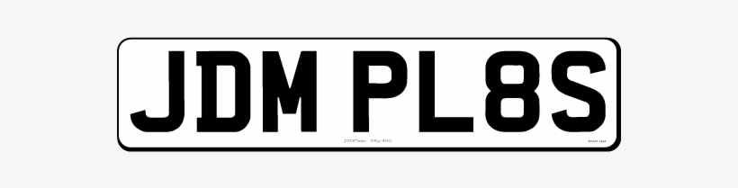 Jdm Plates - Vehicle Registration Plate Transparent PNG - 652x652 ...