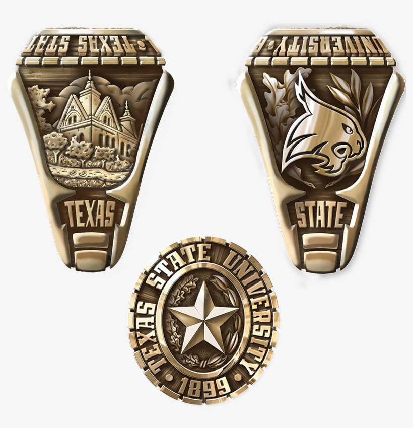 Texas State University Graduation Ring Transparent PNG - 800x800 - Free ...