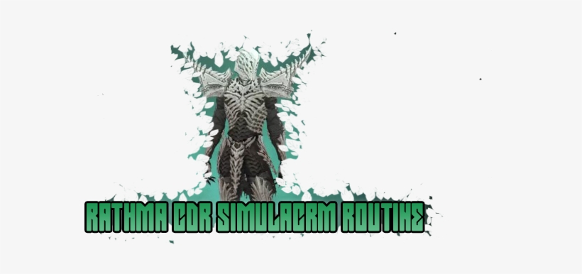 [necromancer] Rathma Cdr Simulacrm Routine Gr 100 - Poster Transparent ...