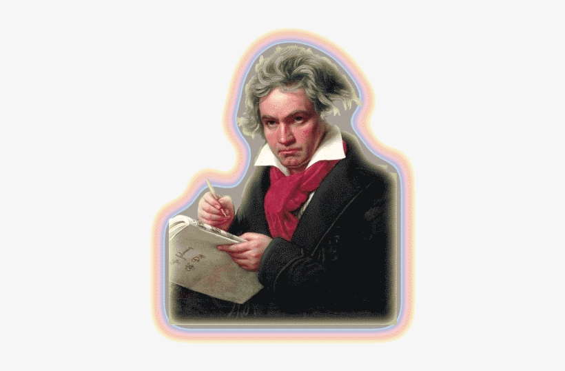 Beethoven - Portrait Ludwig Van Beethoven Transparent PNG - 417x491 ...