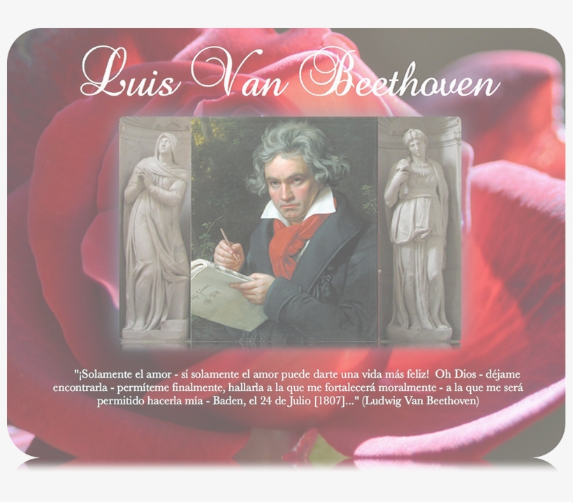 02 L - Portrait Of Ludwig Van Beethoven Transparent PNG - 800x639 ...