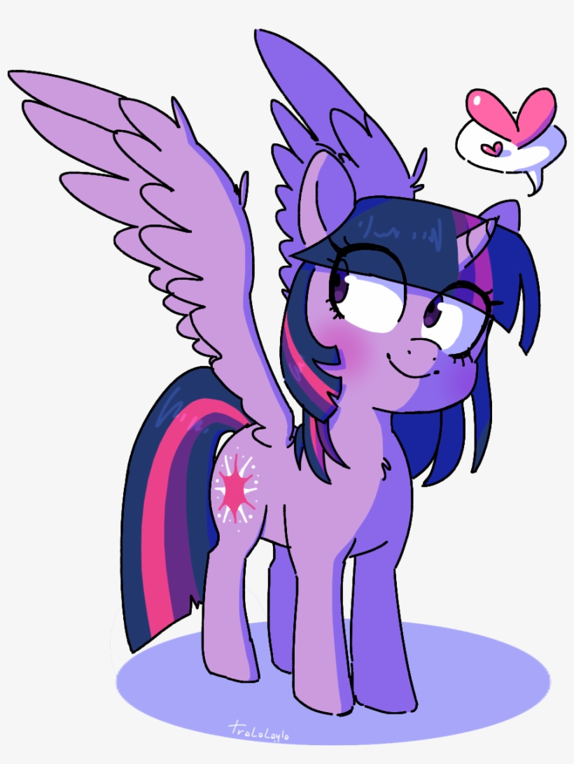 Tralalayla, Blushing, Cute, Female, Heart, Horn, Mare, - Twilight ...