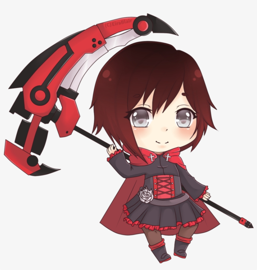Ruby Rose By Eirablair On Deviantart - Drawing Transparent PNG ...