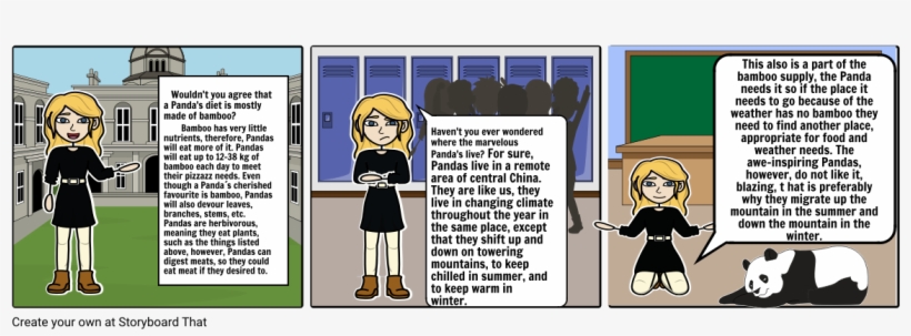 Panda Expository - Cartoon Transparent PNG - 1164x385 - Free Download ...