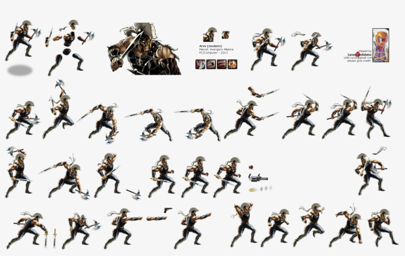 Click To View Full Size - Marvel Avengers Alliance Sprite Transparent ...