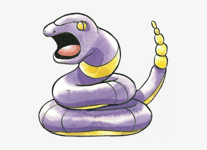 Download #ekans From The Official Artwork Set For #pokemon Red ...