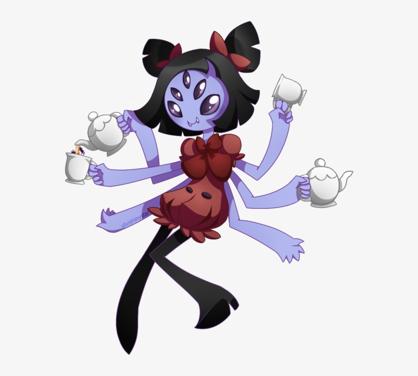 Undertale Muffet By Silvishinystar-d9lp0ir - Muffet Undertale ...