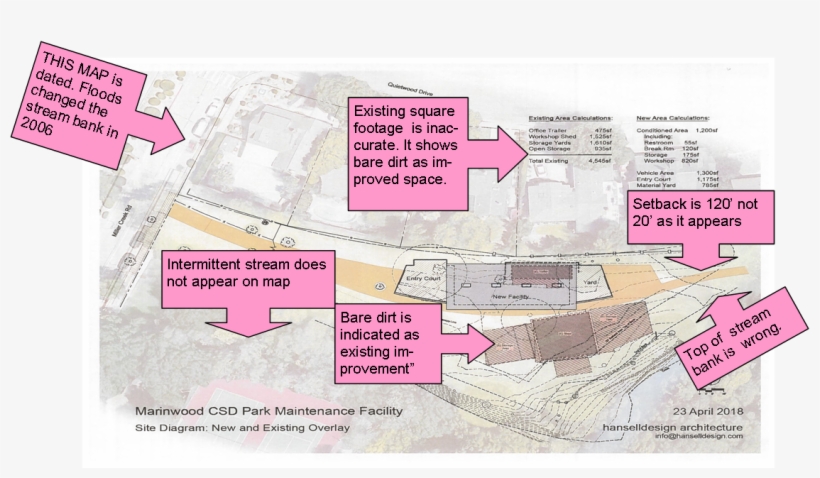 The Marinwood Maintenance Shed Map Site Plan Is Filled - Map ...