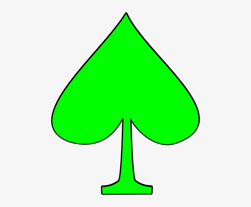 Download How To Set Use Green Spades Icon Png - Green Spade - HD ...