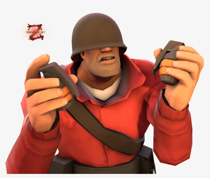 Soldier Red Tf2 - Team Fortress 2 Transparent PNG - 1756x1404 - Free ...