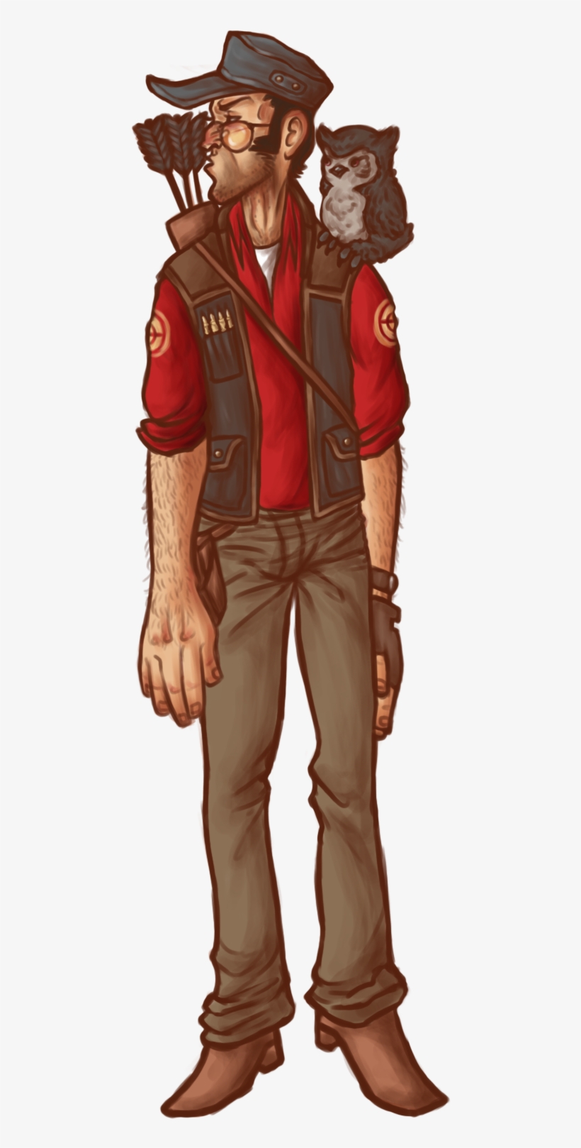 Tf Sniper Now On Deviantart Png Scput Tf2 Fan Art - Team Fortress ...