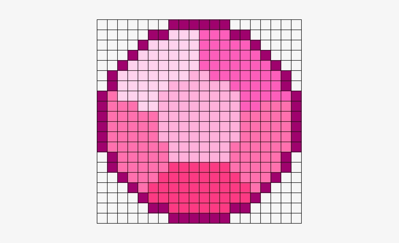 Steven Universe Rose Quartz Gem Perler Bead Pattern - Perler Beads ...