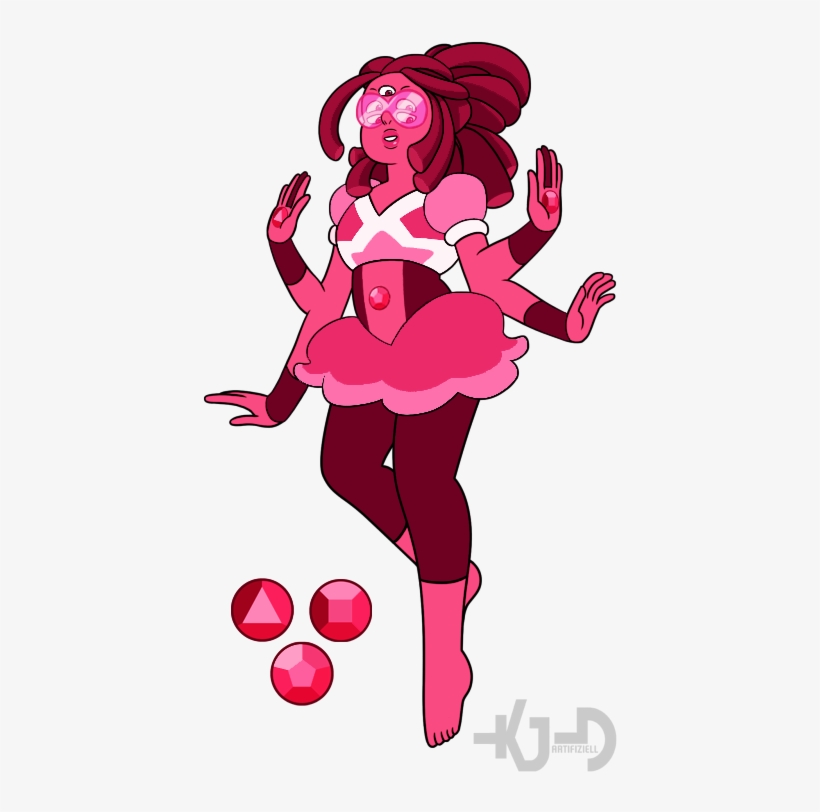 Cherry Rose Quartz - Steven Universe Cherry Quartz Transparent PNG ...