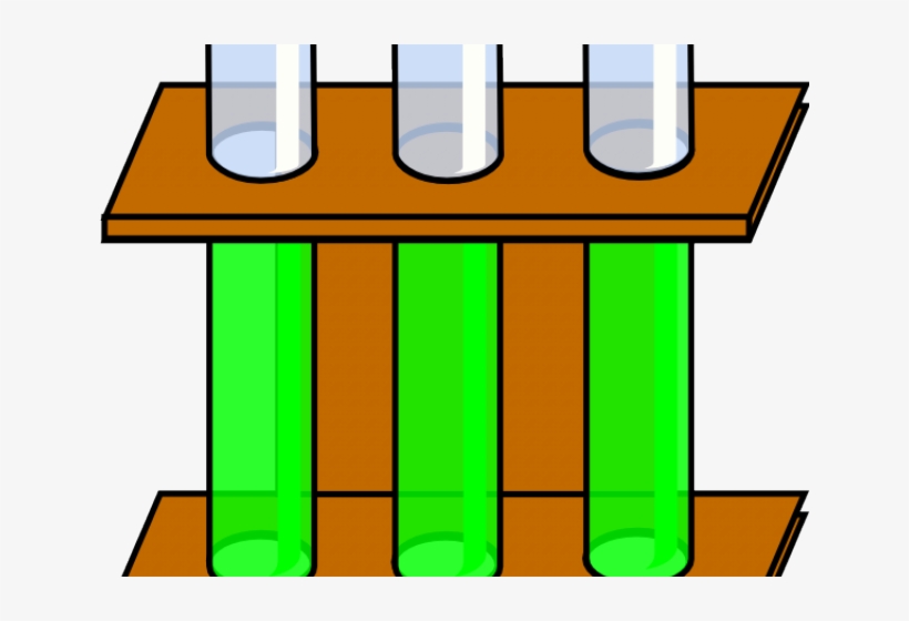 Green Clipart Test Tube - Drawing Test Tube Rack Transparent PNG ...