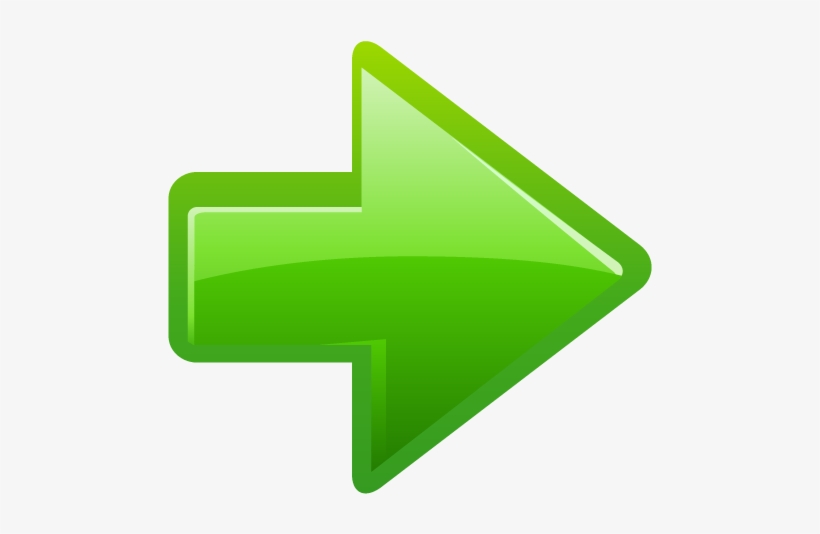 Download Green Arrow - Green Right Arrow Icon - HD Transparent PNG ...