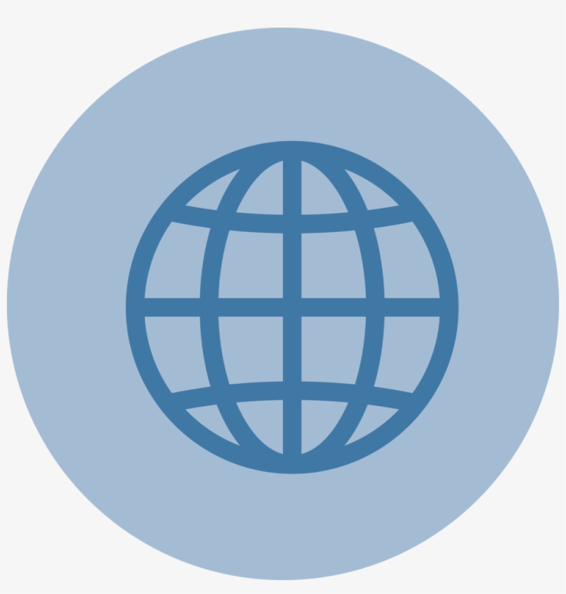 World - Globe With Meridians Emoji Transparent PNG - 1000x1000 - Free ...