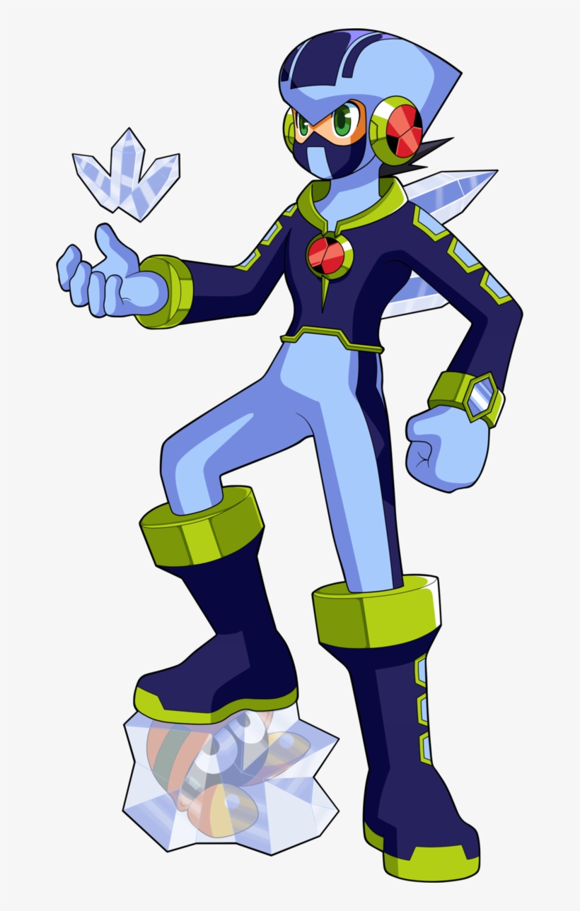 Mega Man Bn Chrono X S Freeze X Me M E N T O By Justedesserts-d51r7iv ...