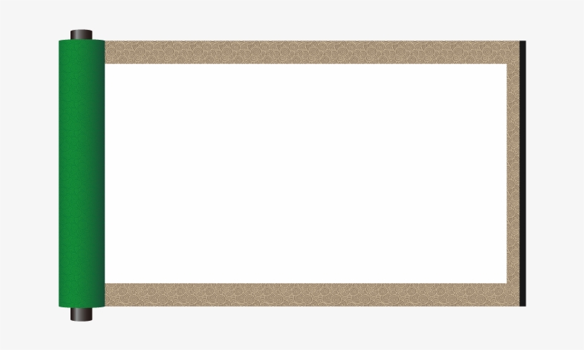 Japanese Scroll 1 - Projection Screen Transparent PNG - 680x460 - Free ...
