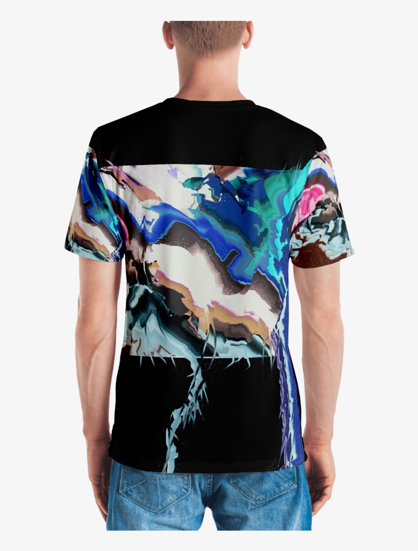 Overflow All-over Dye Sublimation Tshirt - T-shirt Transparent PNG ...