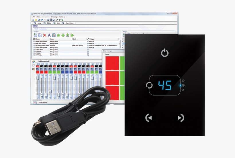 Zorro Black - U9 Dmx Controller - 256 Channels, Includes Esa Software ...