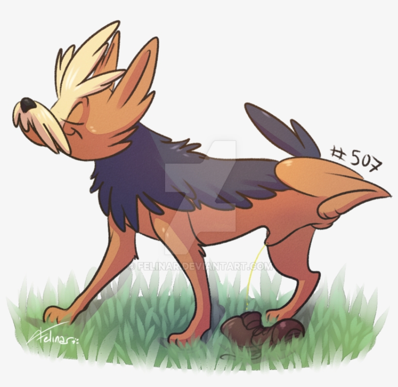 Dog Peeing Drawing At Getdrawings - Pees Deviantart Transparent PNG ...