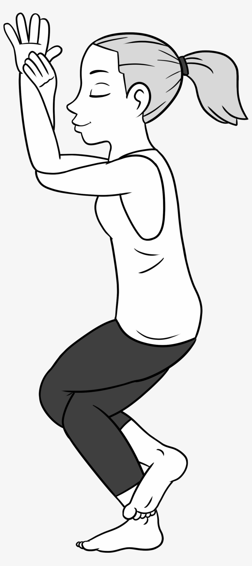 Over The Shoulder Pose Drawing