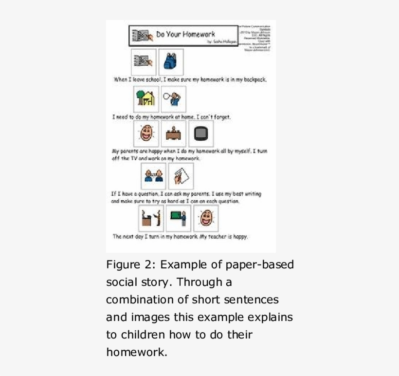 Visual Social Story Autism Transparent PNG - 388x905 - Free Download on ...