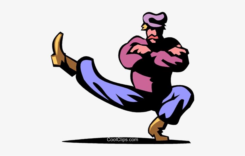 Traditional Russian Dancer Royalty Free Vector Clip Transparent PNG ...