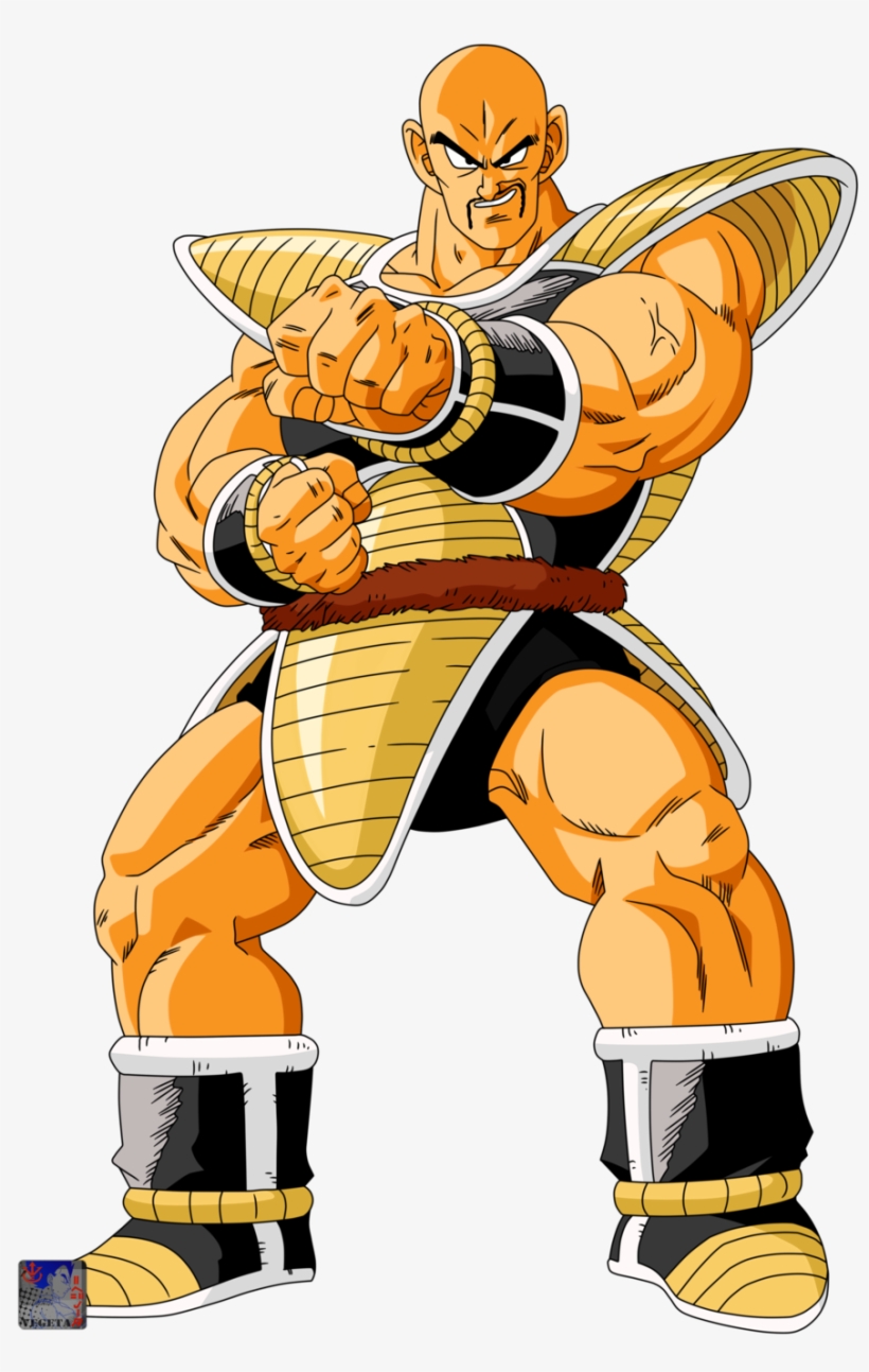 Nappa Lineart50 Color By Prinzvegeta-d5hw1ak - Dragon Ball Z Nappa ...