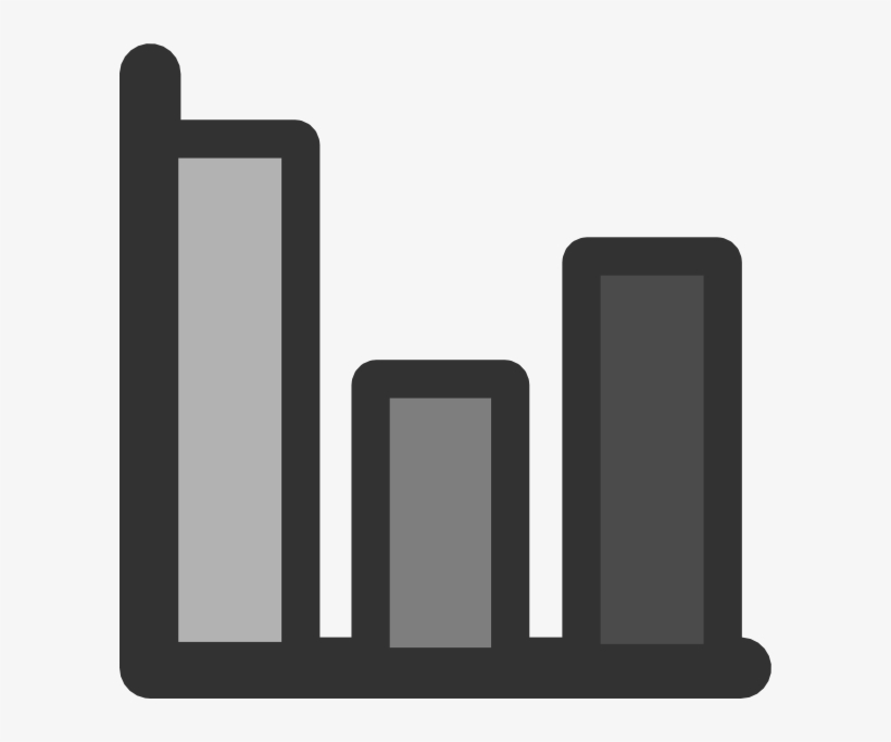 How To Set Use Bar Chart Icon Png - Clip Art Graph Black And White ...