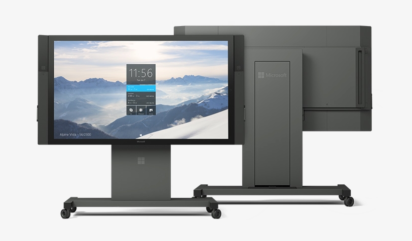 Microsoft Surface Hub On Stand - Microsoft Surface Hub Trolley ...