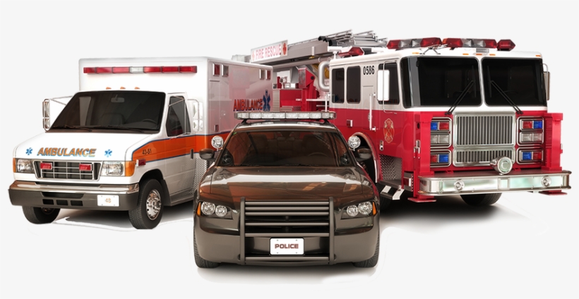 Police Ambulance Fire Truck Transparent PNG - 875x583 - Free Download ...
