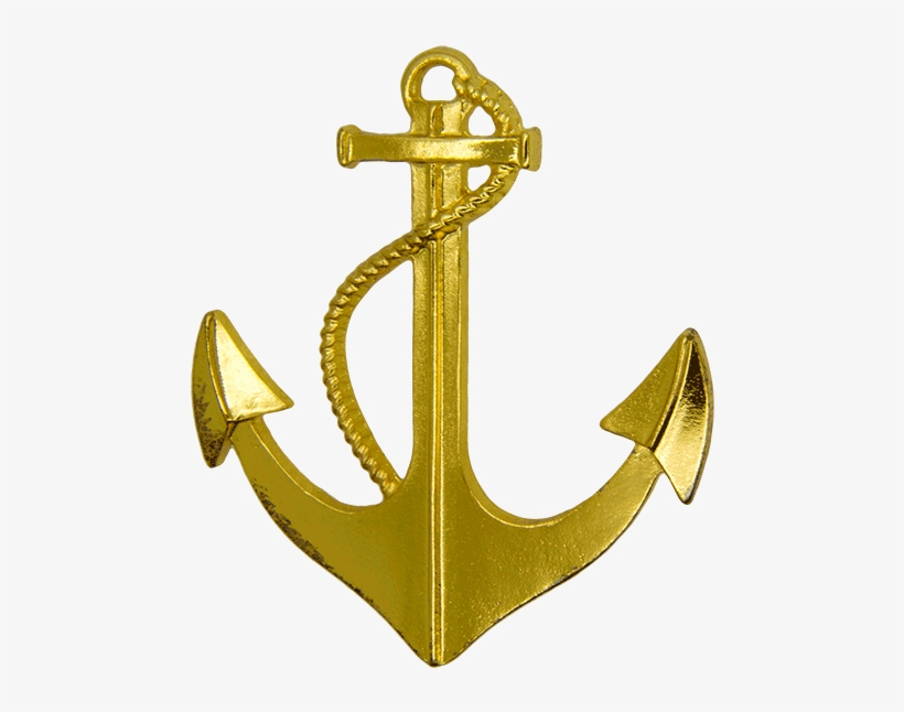 Anchor Pin 3d, Gold - Anchor Gold Transparent PNG - 600x600 - Free ...