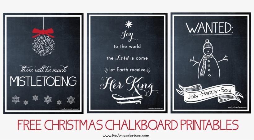 Christmas Chalkboard Clip Art Transparent