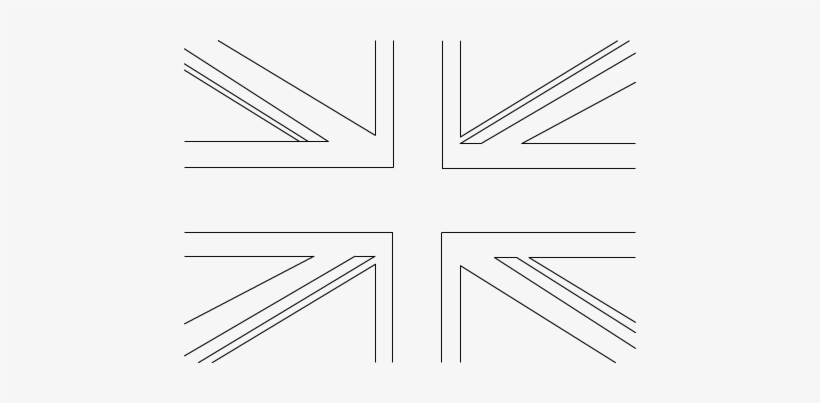 Union Jack Trace - Union Jack White Png Transparent PNG - 452x323 ...