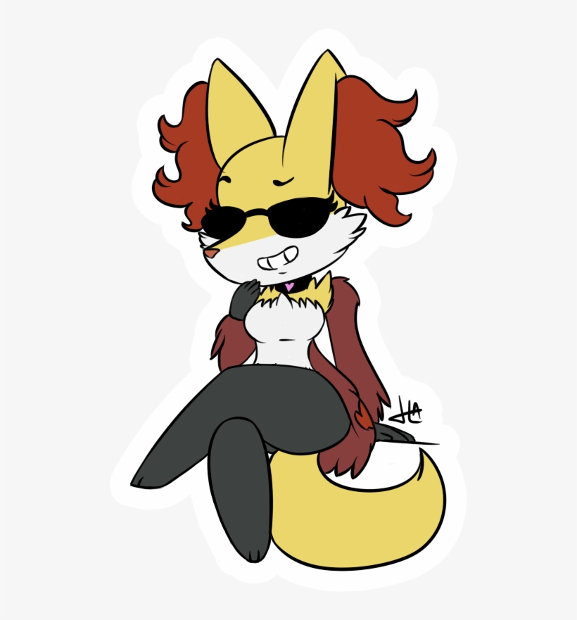 Cinnamon, The Smug Delphox - Delphox Transparent PNG - 509x801 - Free ...