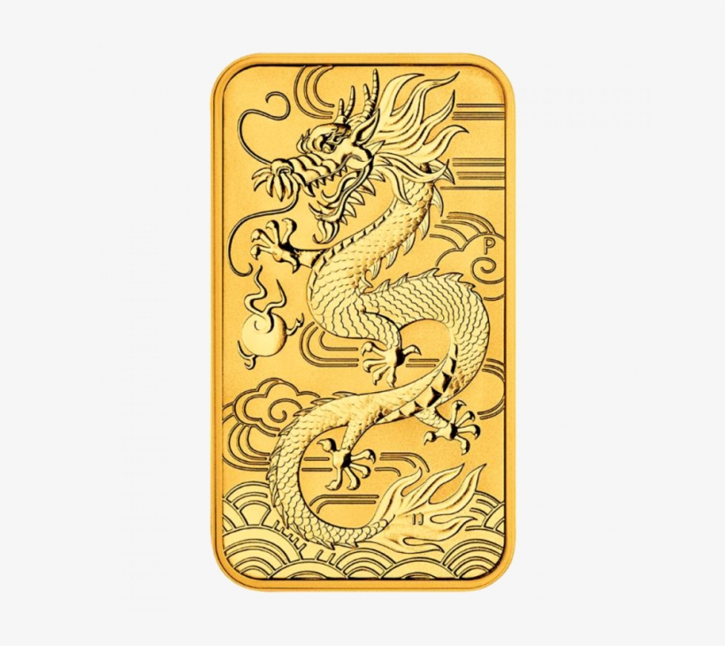 1 Oz Dragon Rectangular Gold Coin - Perth Mint Dragon Silver ...