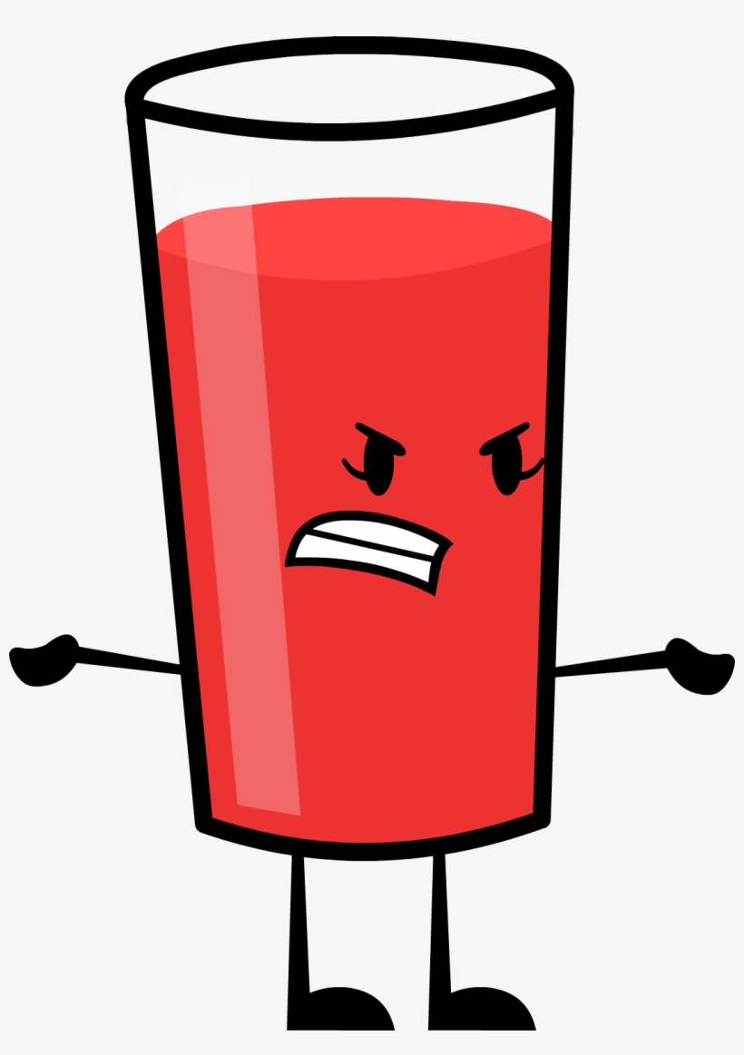 Fruit Punch's New Pose - Bfdi Sticker Transparent PNG - 1117x1531 ...