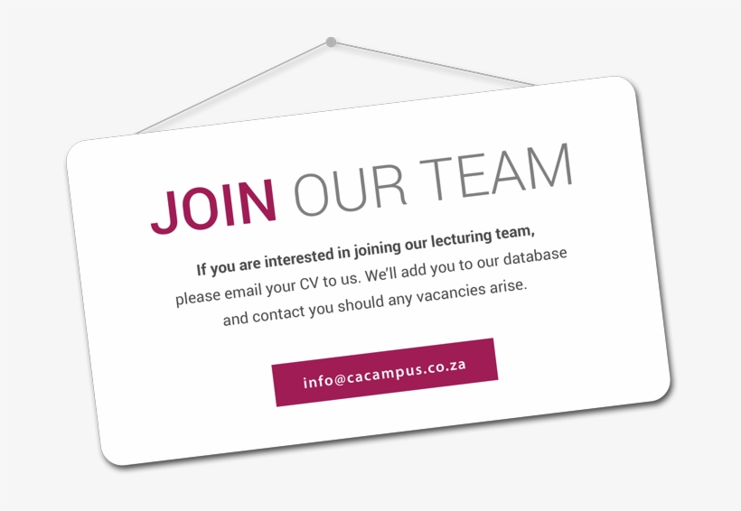 Join Our Team - Join Us Business Card Transparent PNG - 700x497 - Free ...