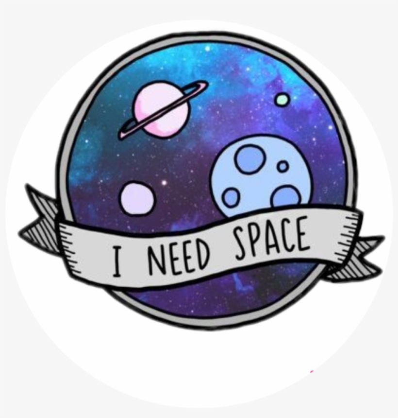 Need Space Sticker Transparent PNG - 1024x1024 - Free Download on NicePNG