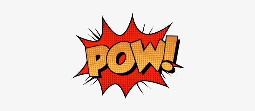 Clipart Free Library Comic Clipart - Comic Callout Pow Transparent PNG ...