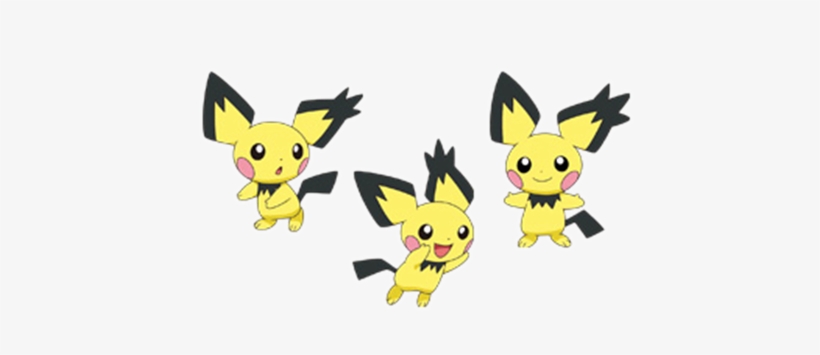 Spiky-eared Pichu - Pichu Spiky Ear Transparent PNG - 462x275 - Free ...